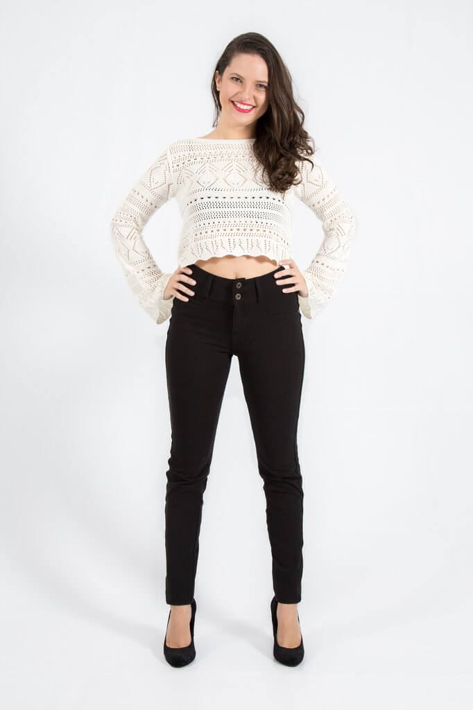 Calça PRETA feminina combina com tudo