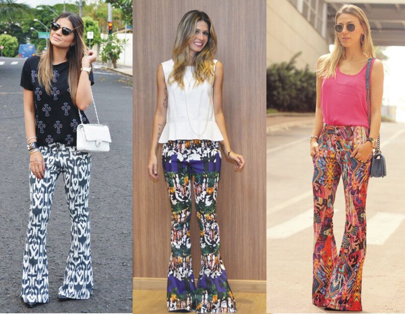 Calça ESTAMPADA modelos e Como usar