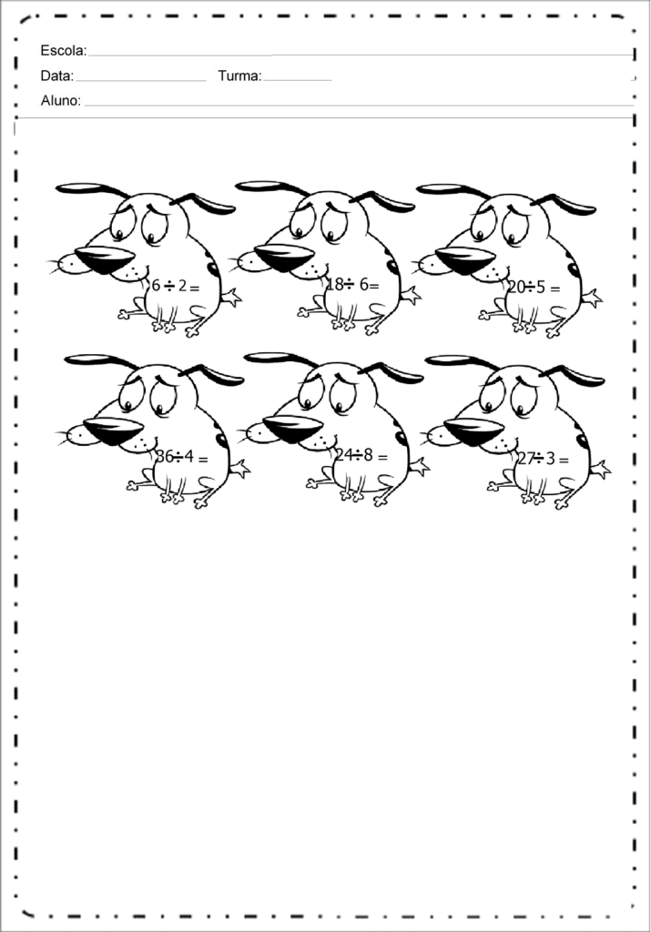 Entendendo Dividendo Divisor resultado e resto, Matemática